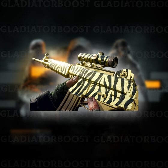 Buy Gold Tiger Camo Boost for BO6 Warzone | GladiatorBoost