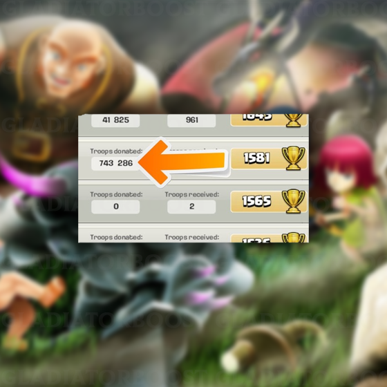Clash of Clans Troop Donation Boost - Support Your Clan | GladiatorBoost