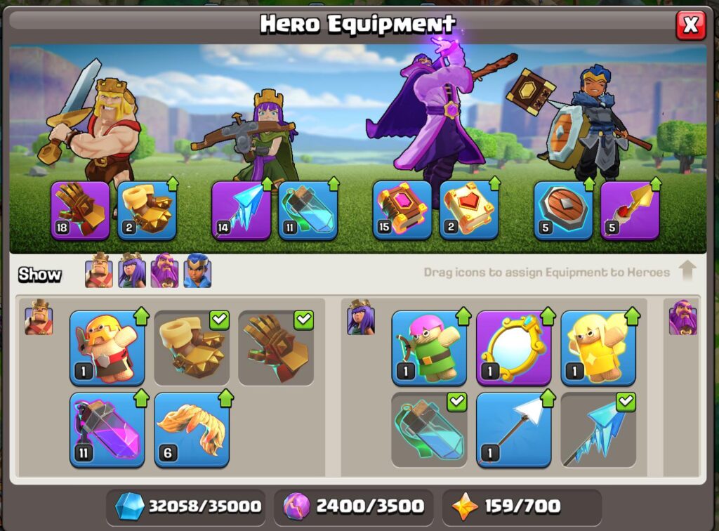 Clash of Clans Hero Equipment Balance Changes: February Update Explained