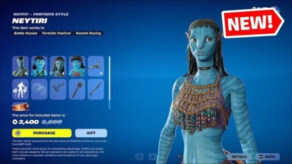 Fortnite x Avatar: How to Get Jake Sully & Neytiri Skins
