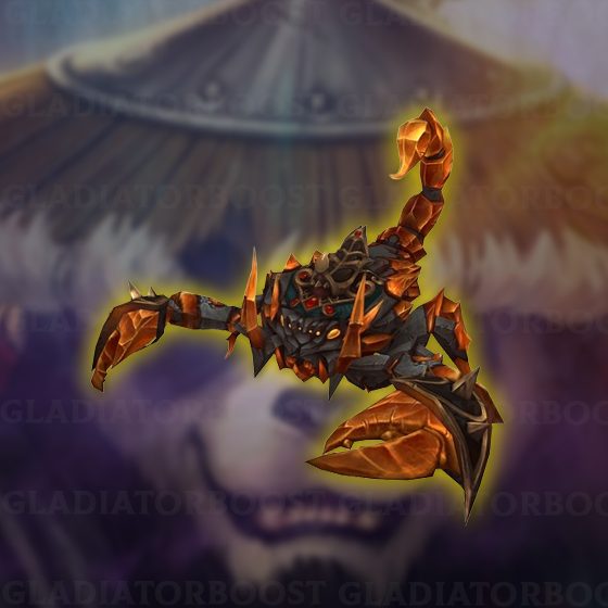 Amber Scorpion Mount Boost – Pandaria Classic