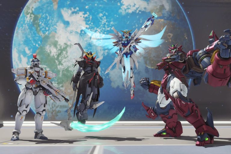 All Gundam Wing Skins in Overwatch 2 | Full Collab Guide