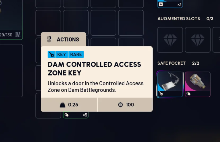 ARC Raiders Dam Controlled Access Zone Key Location Guide
